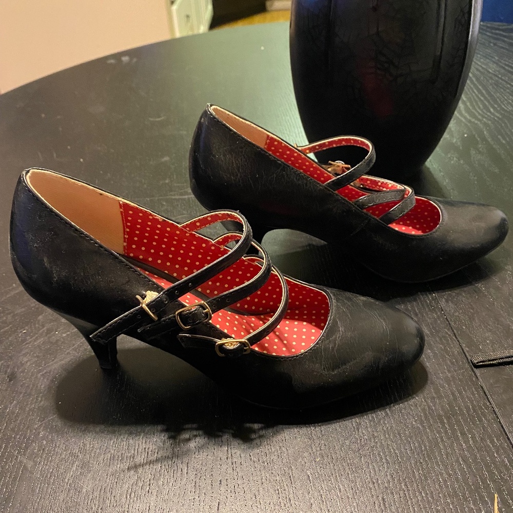 Multi Strap Bait Heels - 7.5 - Gem